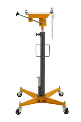 0.5 Ton Hydraulic Transmission Jack, High Lift, Telescoping Design with ...