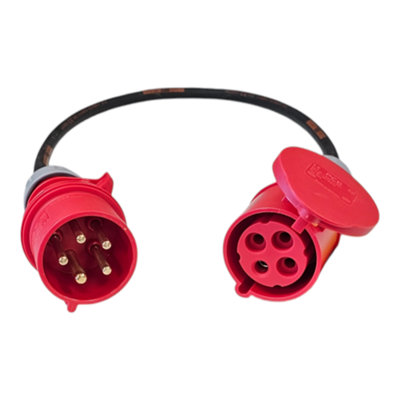 0.5m -Phase 5-Pin Plug to 4-Pin Convertion Cable