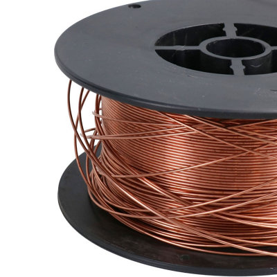 0.6mm Mild Steel Mig Welder Welding Wire Spool Gas Argon CO2 1.0kg Reel 2pk