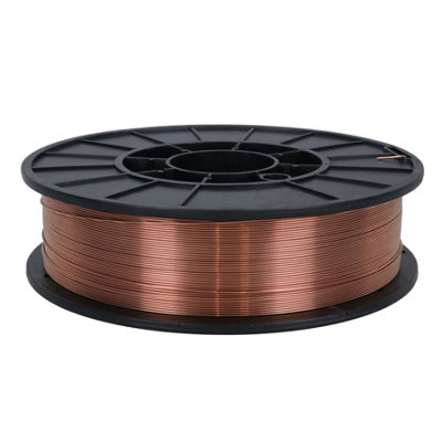 0.6mm Mild Steel Mig Welding Wire Spool Gas Argon CO2 5kg Reel Copper ...