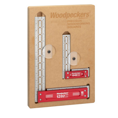 WOODPECKERS STAINLESS STEEL SQUARE - 300MM - 2019