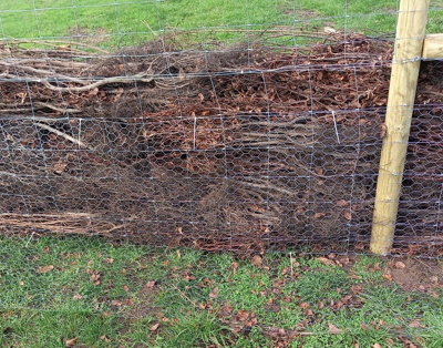 1.05m tall Wire Mesh Galvanised Rabbit Wire Fencing 31mm - 50m Roll