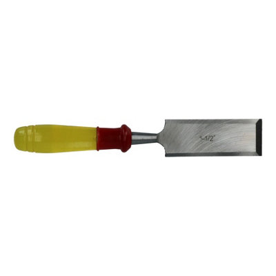1-1/2" (38mm) Bevel Wood Chisel Clear Handle Carving Work Carpentry ...