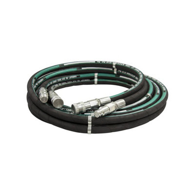 1/2" BSP Hydraulic Breaker Hose Sets - 6 m Set Qty 1