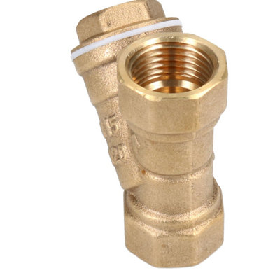 1/2" Compression Inline Y-Strainer Debris Filter Particulate Filtration ...