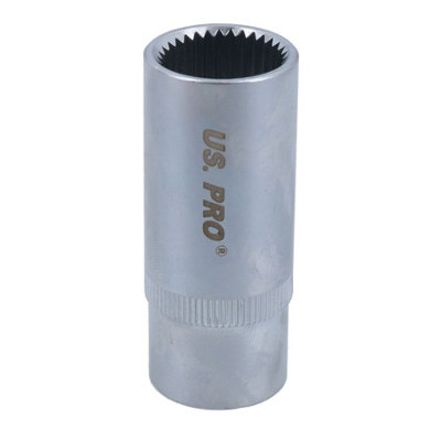 1/2" Drive Deep 33 Point Spline Socket For Mercedes Benz Diesel ...
