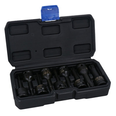 1/2" Drive Deep Impact Impacted Torx Star Male Bit Sockets T20 - T70 ...