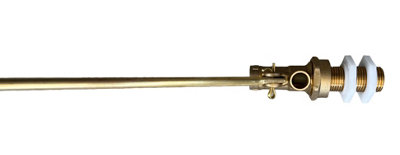 1/2" INCH PART 1 BALLCOCK FLOAT VALVE FOR TOILET CISTERN AND HEADER ...
