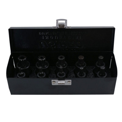 1/2in Drive Impact Impacted Spline + Tamper Spline Shallow Sockets M4-M18