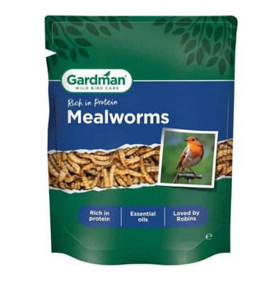 1.2kg Mealworms, Wild Bird Food, Rich in Protein, Bird Food/Feed ...