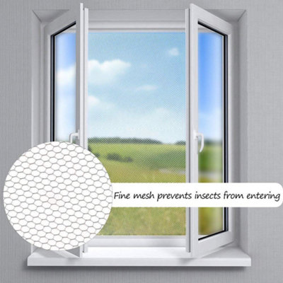 1.3m x 1.5m Mosquito Net for Windows - Window Insect Mosquito Screen ...