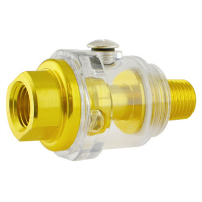 1/4'' BSP Mini In Line Oiler Air Tool Oiler Lubricator Compressor Pipe Oil