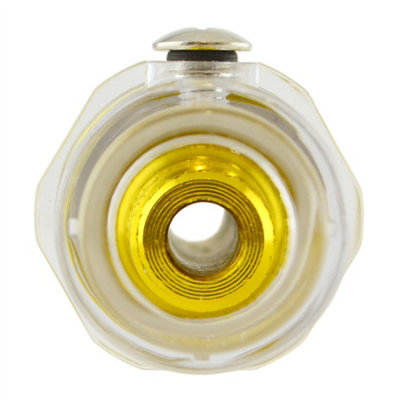 1/4'' BSP Mini In Line Oiler Air Tool Oiler Lubricator Compressor Pipe Oil