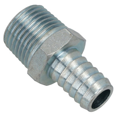1/4" BSP Thread Hose Tail 1/4" (6mm) Pipe Connector Air Fitting 5 PACK ...