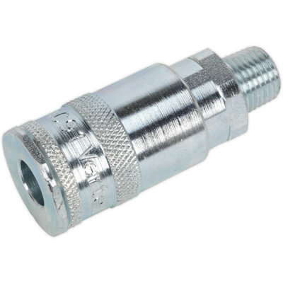 1/4 inch BSP Male Coupling Body for Air Tools - Slim Profile Vertex Design