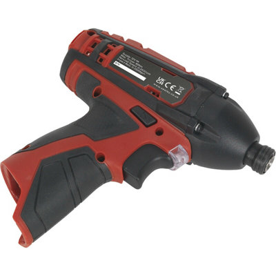 1/4 Inch Hex Drive Cordless Impact Driver - 2 x 12 V Li-on Batteries ...
