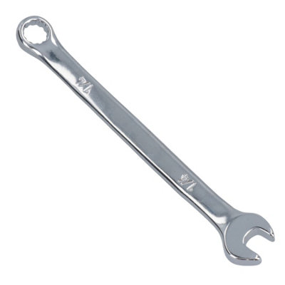 1/4in. Imperial SAE AF Combination Spanner Open Ended Ring Wrench Bi ...
