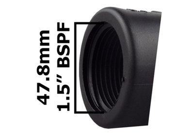 1.5" bspf camlock cam & groove layflat hose fittings type A, female bsp thread pump connector