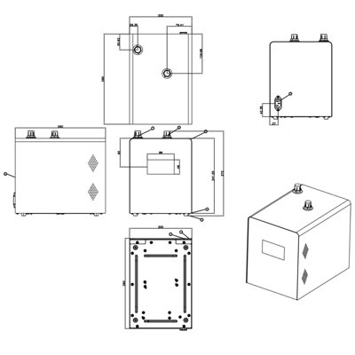 1.5 kW Digital Water Tank For Kitchen Boiling Water Hot Tap, 2.4Ltr ...