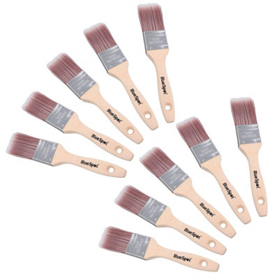 1.5" Synthetic Paint Brush Painting + Decorating Brushes With Wooden ...