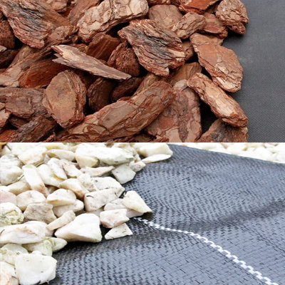 1.5 x 25 m / 4.9 x 82.0 ft Weed Control Membrane, Weed Control Woven ...