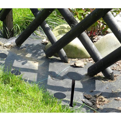 1.5 x 25 m / 4.9 x 82.0 ft Weed Control Membrane, Weed Control Woven ...