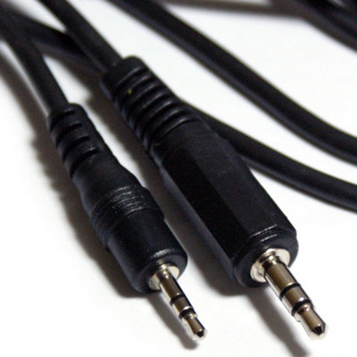 1.5m 3.5mm Male to 2.5mm Plug Stereo Cable AUX to Mini Jack Headphone ...