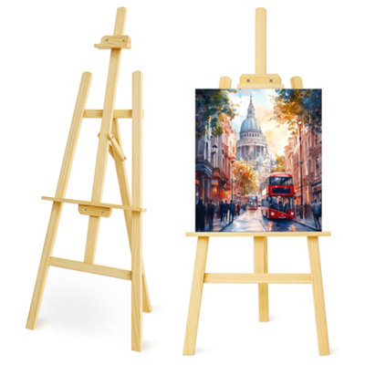 1.5m Adjustable A-Frame Studio Easel