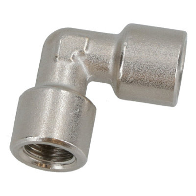 1/8 BSP Elbow 90 Degree Angle Fitting Female to Female Air Line Pipe FT073