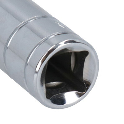 1/8 WW BSW BSF 3/8in Drive Double Deep Whitworth 12 Sided Bi-Hex Socket