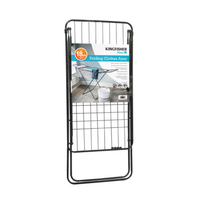 1.8M Clothes Airer Drying Rack Winged Indoor Outdoor Laundry Washing ...