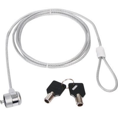 1.8m Universal Computer Laptop Security Lock & 2 Keys Wire Rope Shop ...