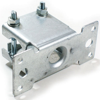 1" Aerial Pole Mast Bracket Perfect for Fascia Loft/Wall Mount Outdoor ...