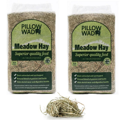 1 Bag 2.25kg Dried Grass Natural Feed Fresh Meadow Hay For Small ...