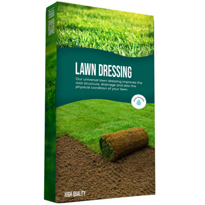 1 Bag 25L Lawn & Turf Dressing Soil Bag Creates Lovely Lush Looking ...