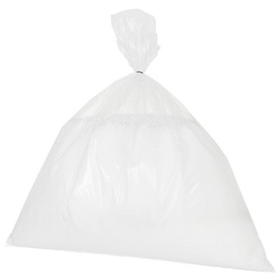 1 CUBIC FT WHITE POLYSTYRENE BEAD FILLING BEAN BAG REFILL BOOSTER TOP ...