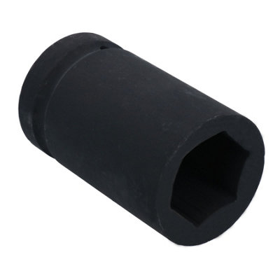 1" Drive 32mm Double Deep Impact Impacted Socket 6 Sided Single Hex HGV ...