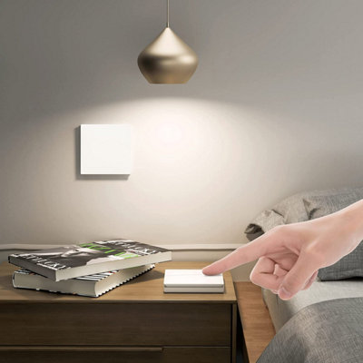 1 Gang Wireless Kinetic Switch + Non Dimmable & Wi-Fi 5A RF Receiver in ...