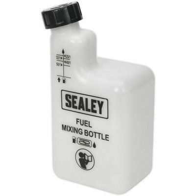 1 Litre 2-Stroke Petrol Fuel Mixing Bottle with Ratio Markings for ...