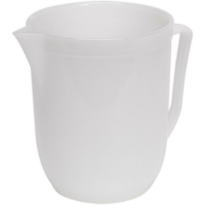 1 Litre Low Density Measuring Jug with Spout and Measurement Scales
