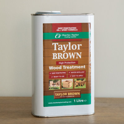 1 litre Wood Preservative for Hand Made Wooden Garden Furniture