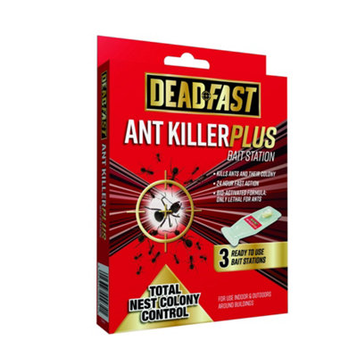 1 Pack - 3 Bait Station, Ant Trap Bait Stop Ants Insects Killer Nest ...
