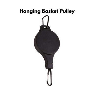 1 pack hanging basket pulley hooks plant hanger for baskets bird ...