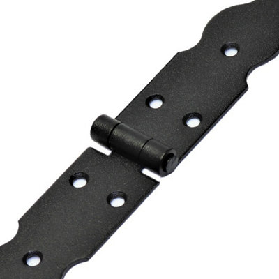 1 Pc x 150+150 mm Backflap Hinge Black, Retro Steel Back Flap Hinges ...