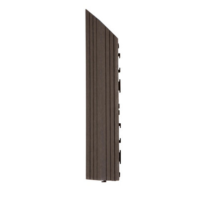 1 Piece - DEKCO Composite Wood Plastic Brown Decking Interlocking Left ...