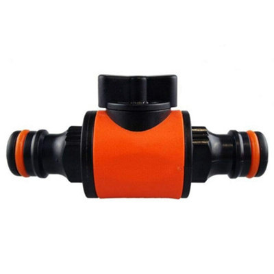 1 piece of 1/2" Garden Hose Pipe In line Tap Shut Off Valve Fitting ...