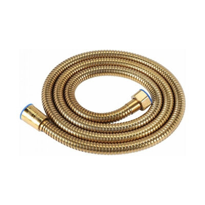 1 point 5m golden shower head hose long bathroom hose made of stainless ...