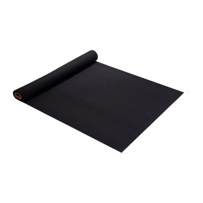 1 Roll Black Rubber Roofing EPDM Membrane Waterproof Underlayment 4x1m ...