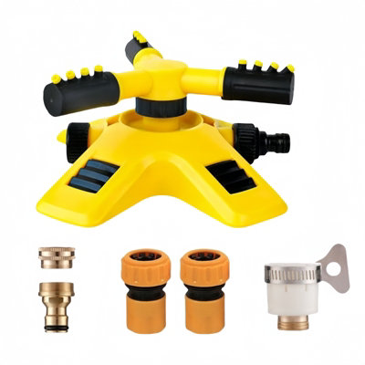1 Set Sprinklers Rotary Tool Automatic Rotating Sprinkler for 360 ...