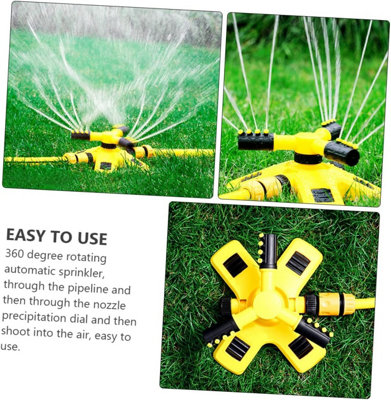 1 Set Sprinklers Rotary Tool Automatic Rotating Sprinkler for 360 ...
